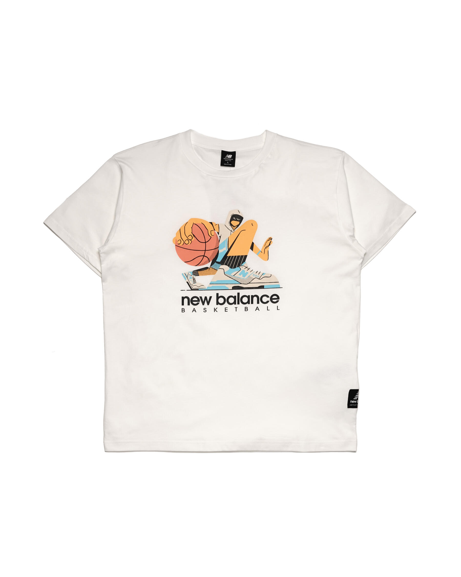 New Balance Hoops Artist Pack T Shirt Mt31589wt Afew Store